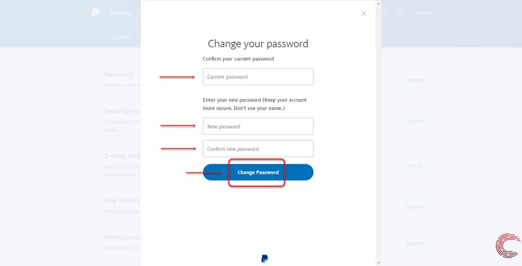 How to Change PayPal Password: Follow the easy steps!!